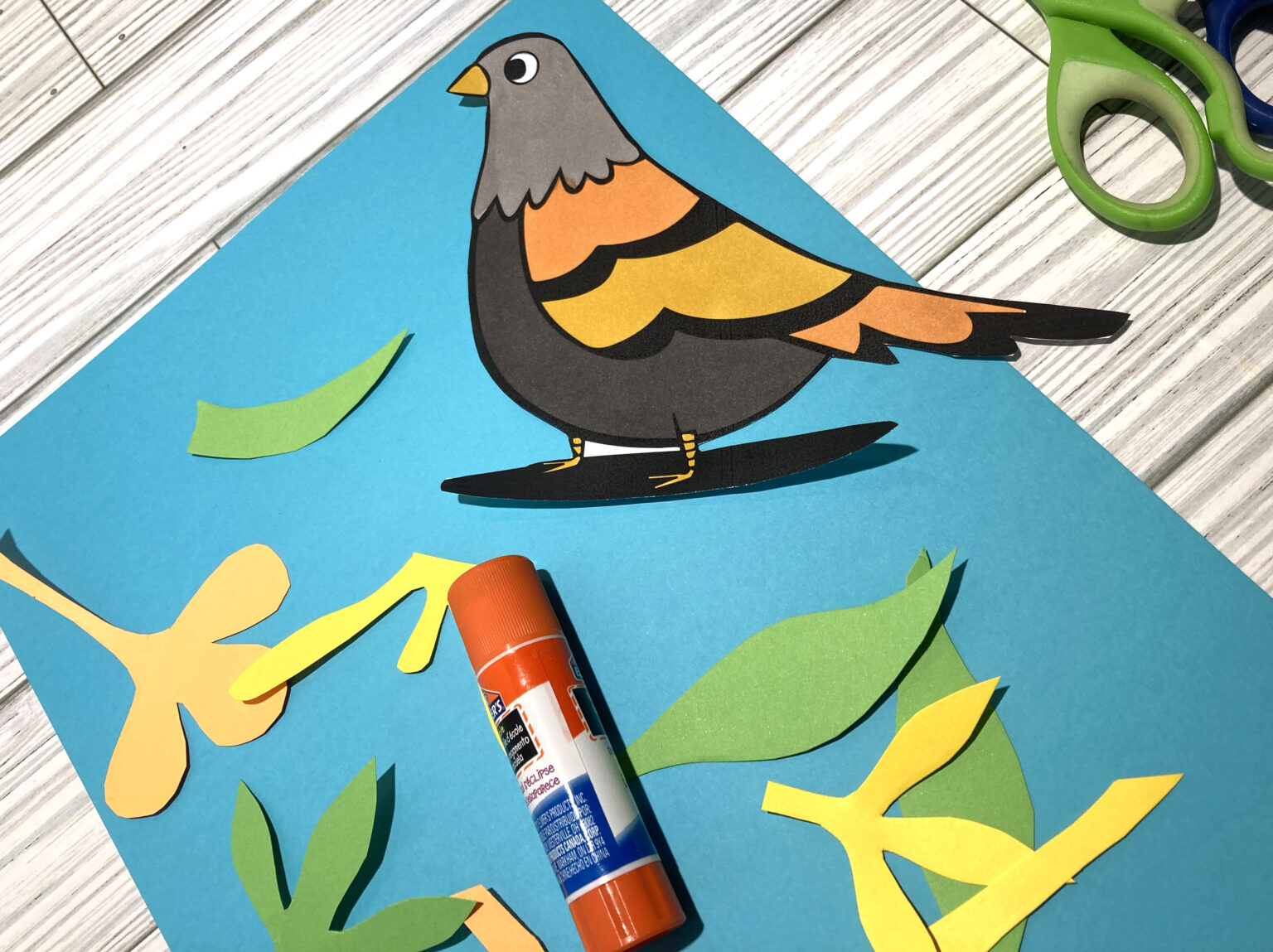 Bird Art Project - Little Bins for Little Hands