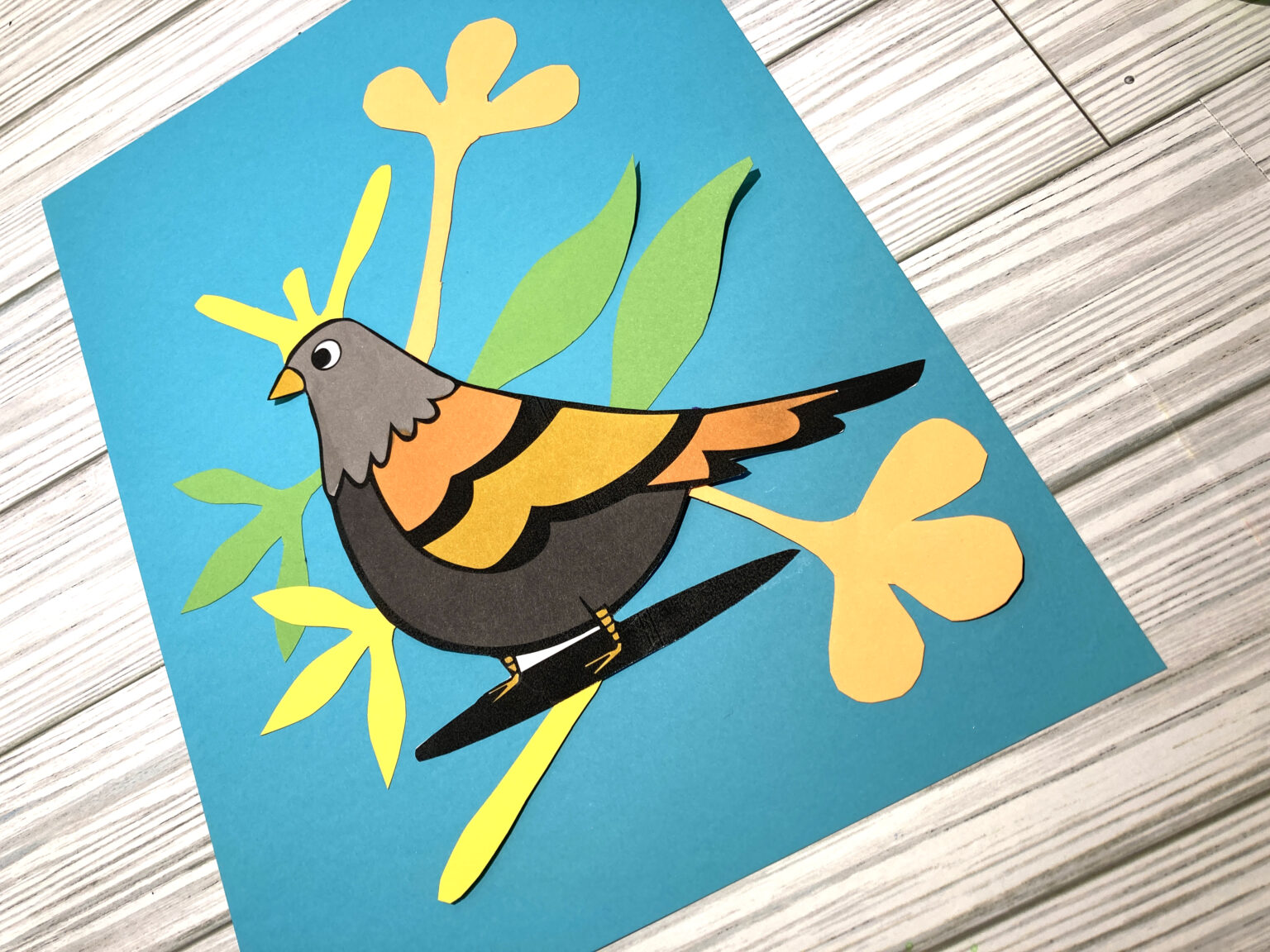 Bird Art Project - Little Bins for Little Hands