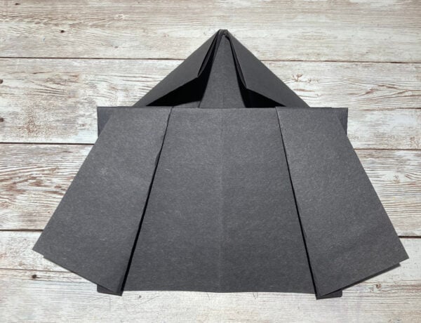 Flying Bat Paper Airplane for Halloween STEM