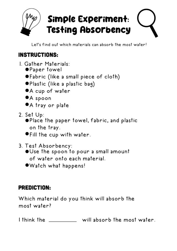 Material Properties Activities