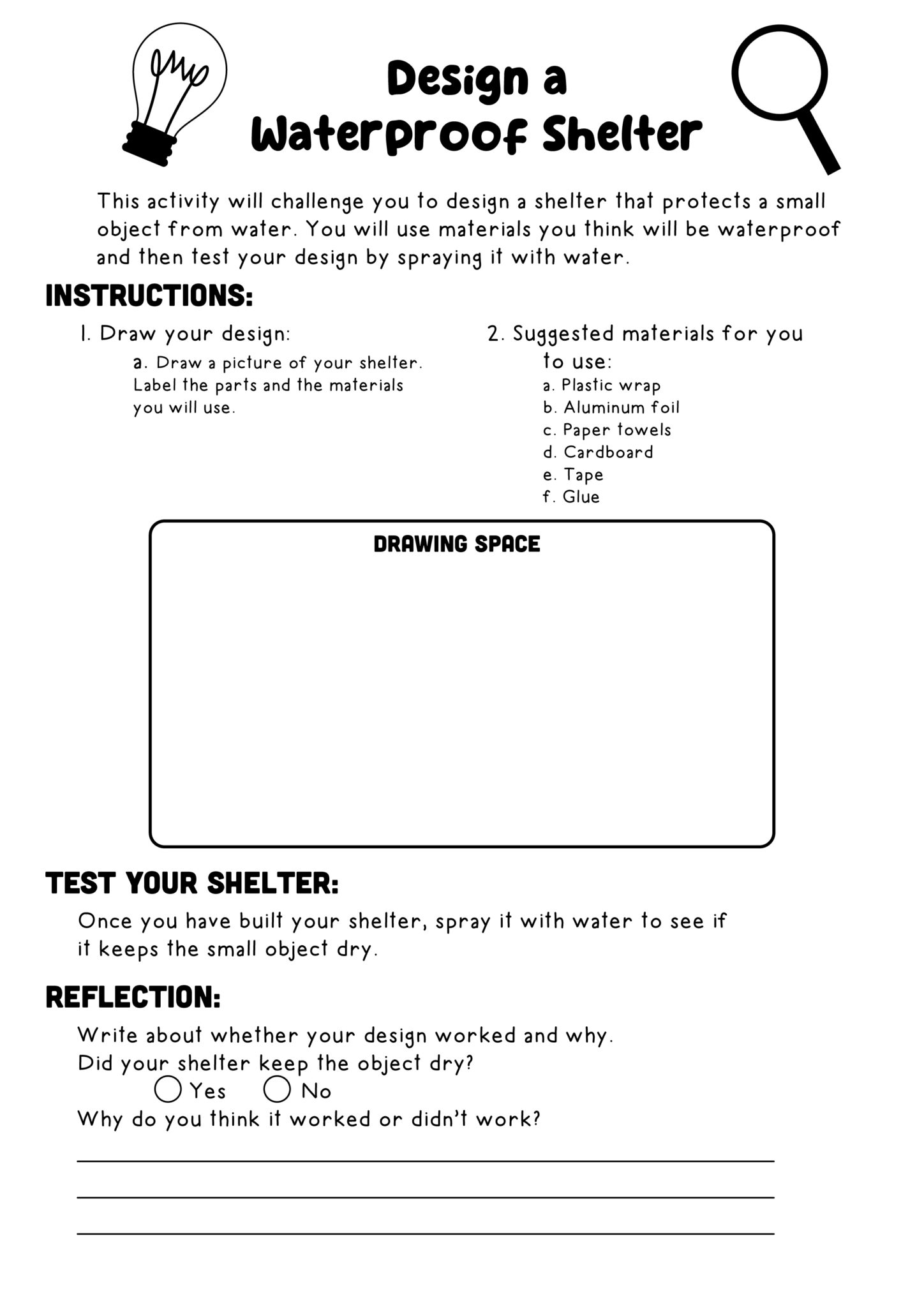 Material Properties Activities