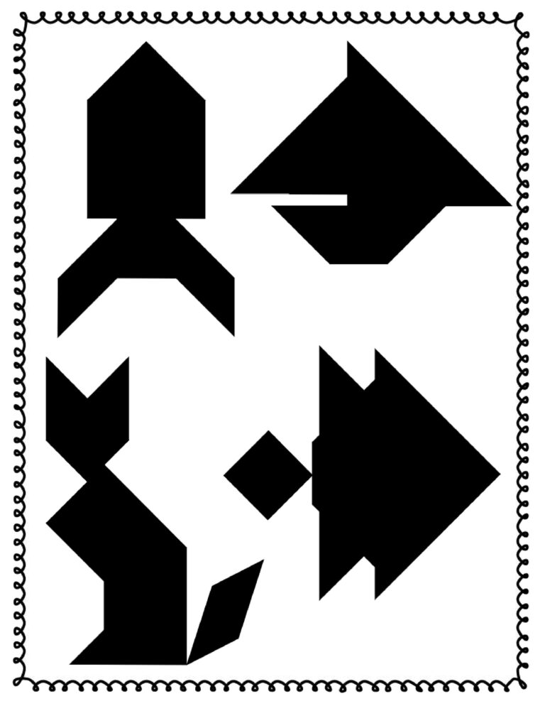 Tangrams Printable - Little Bins for Little Hands
