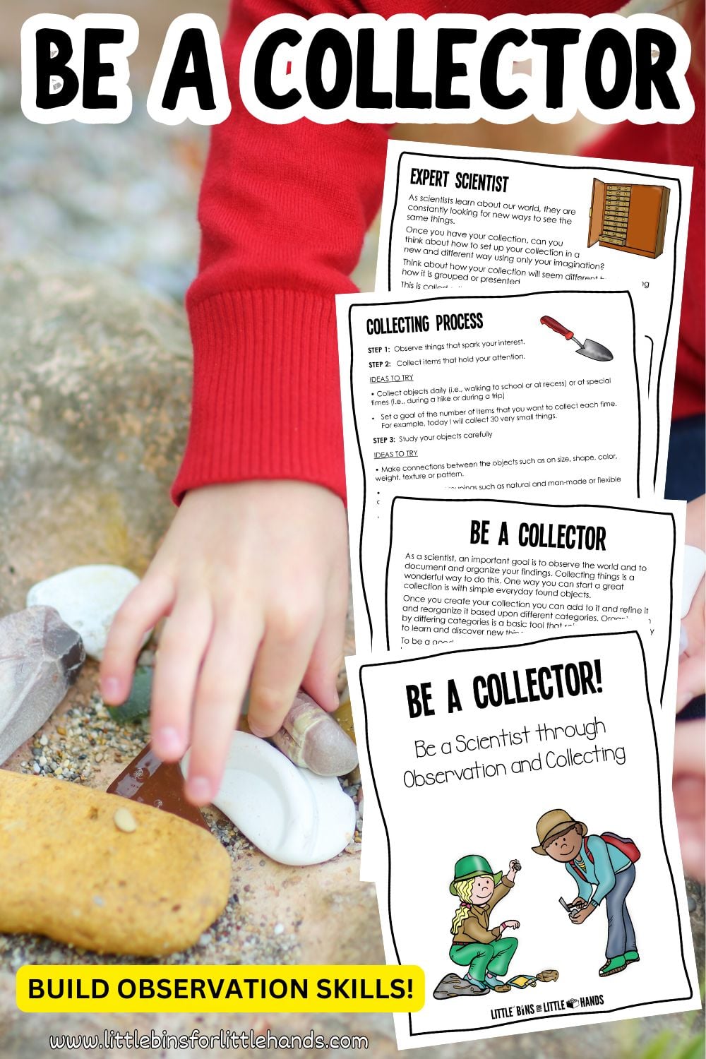 Science Collecting Activities for Kids