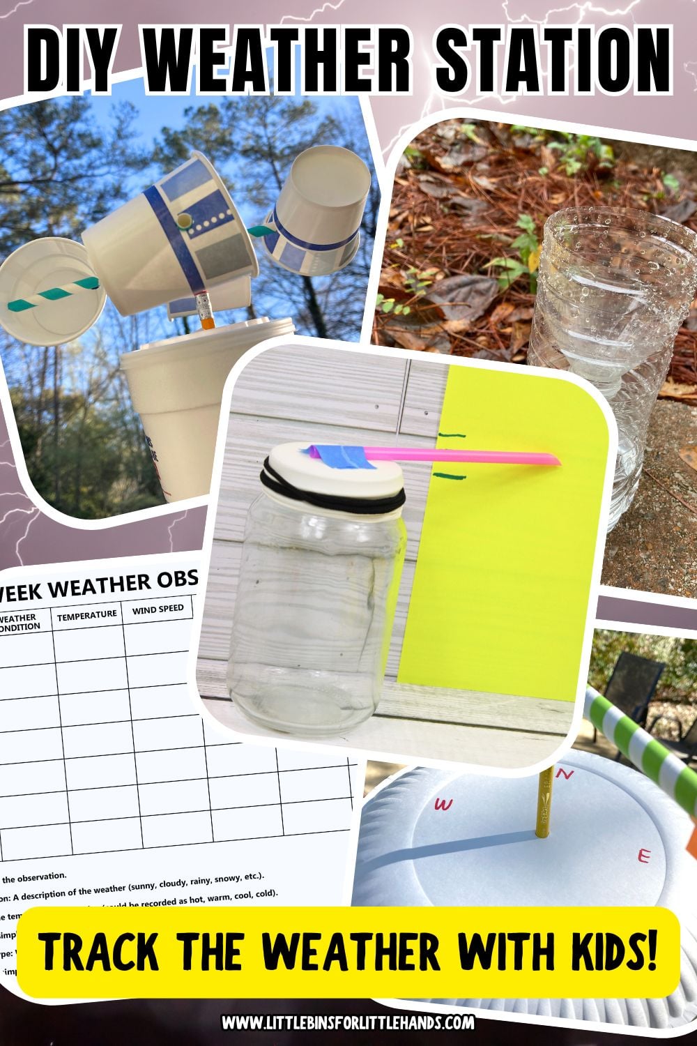DIY Weather Station for kids