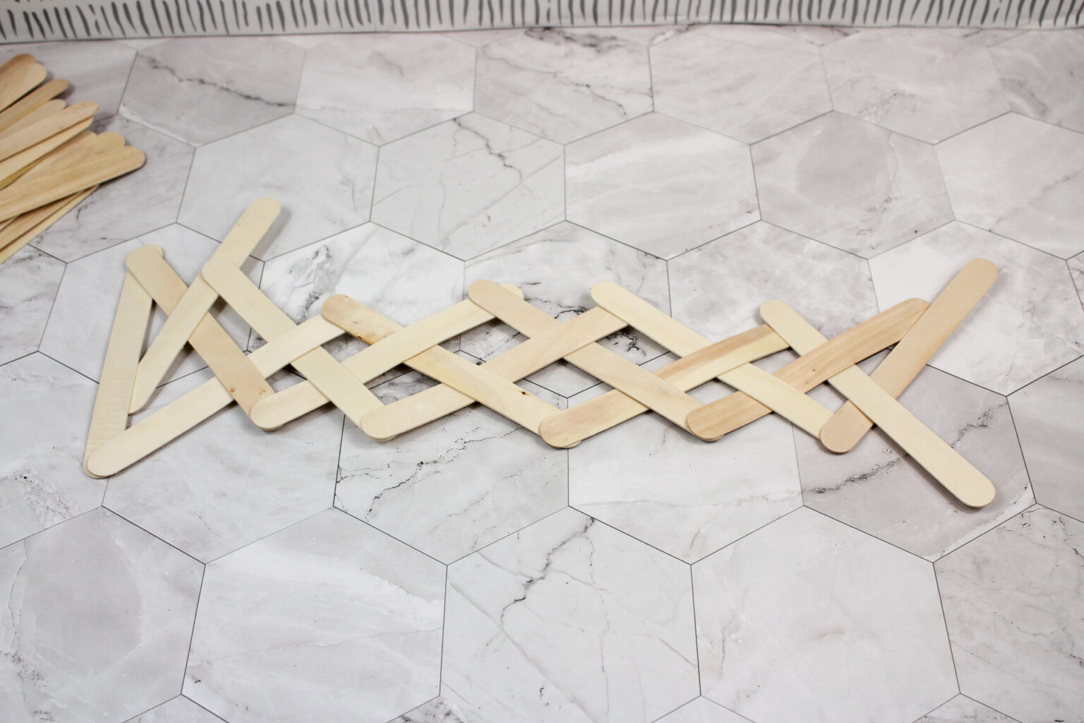 Exploding Popsicle Stick Chain Reaction