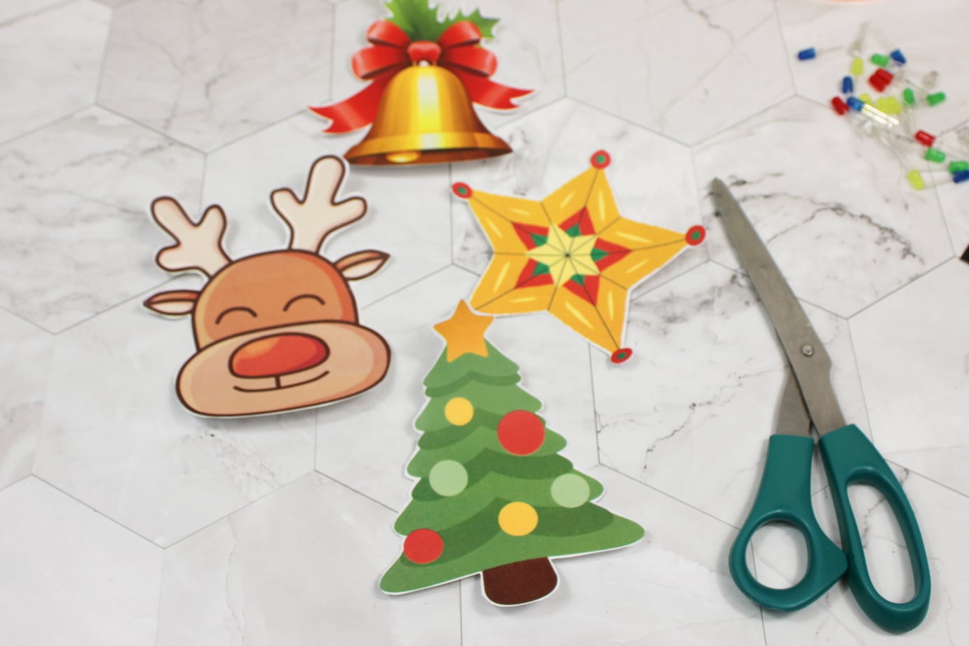 Christmas Circuit Ornaments for Kids (STEM)