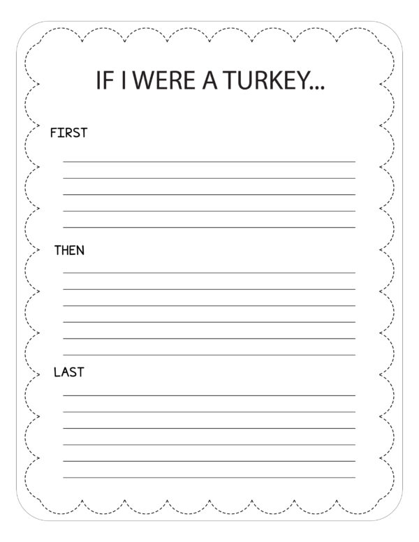 Turkey Lapbook for Kids (Free Printable)