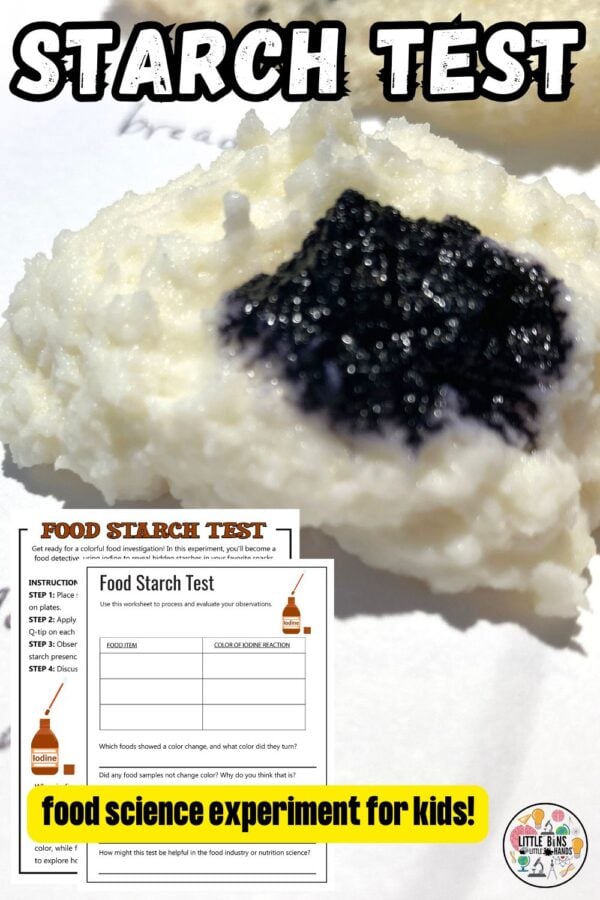 Iodine Starch Test (Food Science)