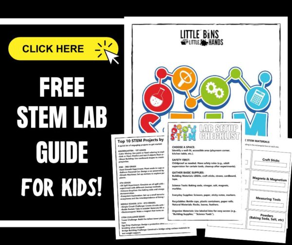 Engaging STEM Lab Ideas for Kids - Little Bins for Little Hands