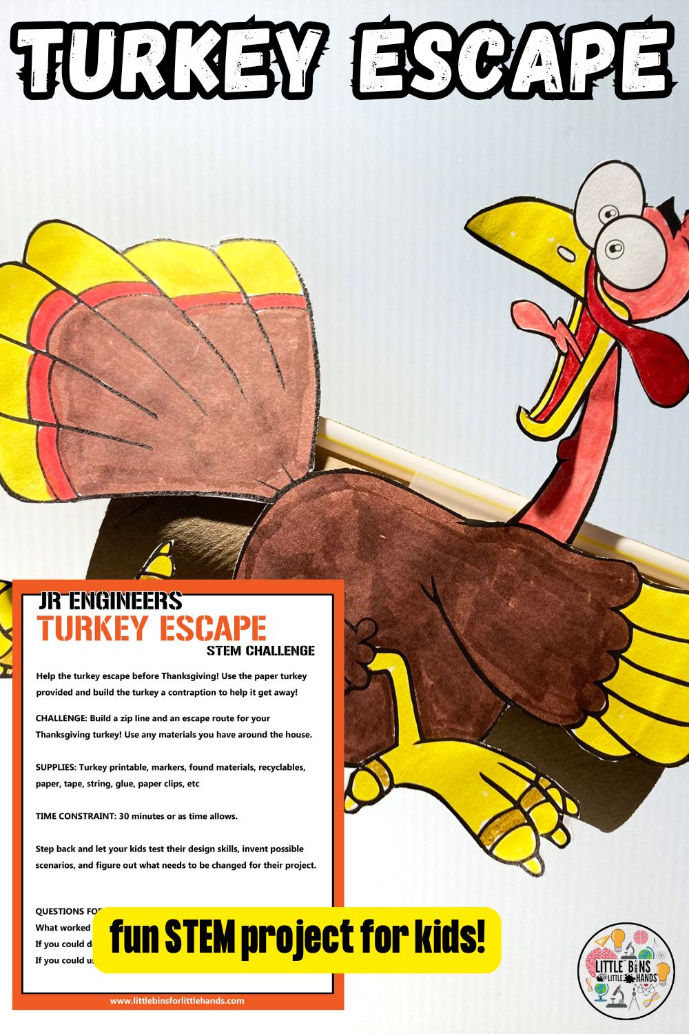 Turkey Escape STEM Challenge