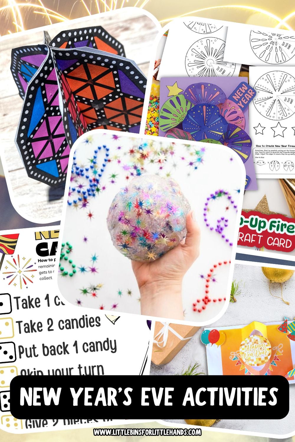 21 New Years Eve Activities For Kids - Little Bins for Little Hands