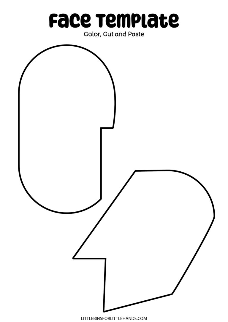 Picasso Santa Craft (Free Art Printable)