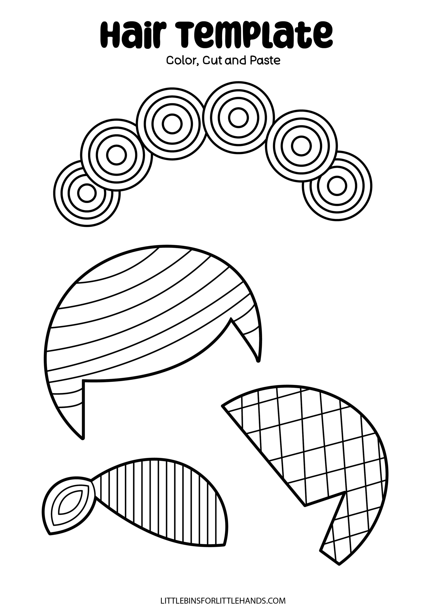 Picasso Santa Craft (Free Art Printable)
