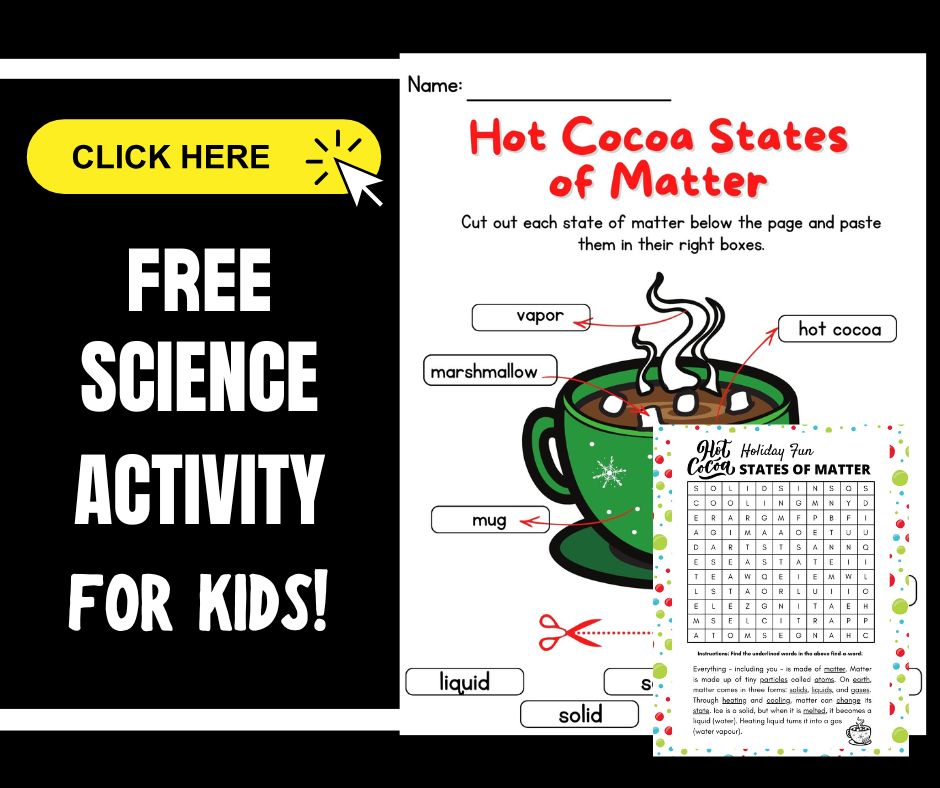 Hot Chocolate States of Matter - Little Bins for Little Hands