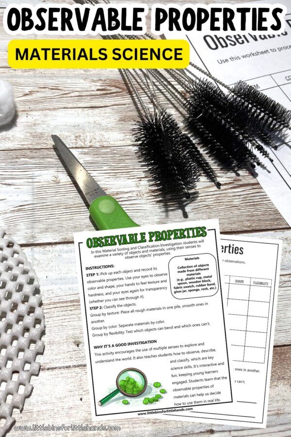 Exploring Observable Properties of Materials