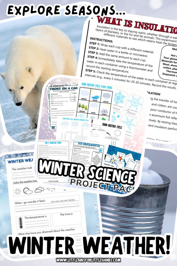 Winter Weather Science Activities