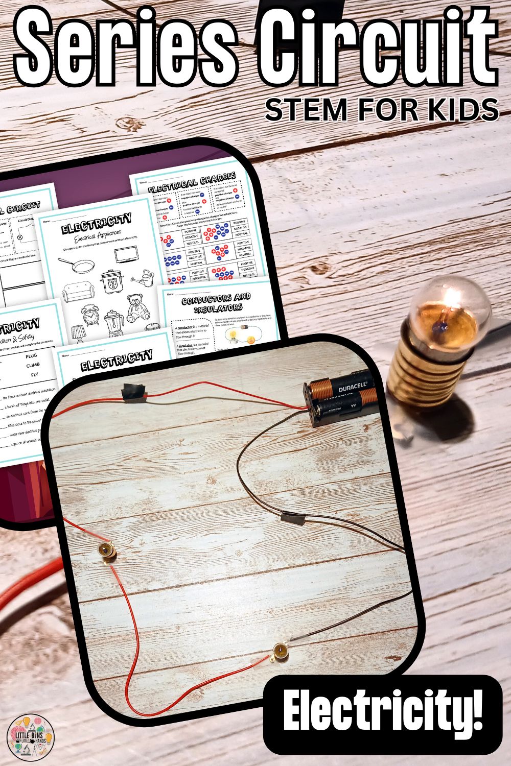 How to Make Series Circuits with Kids
