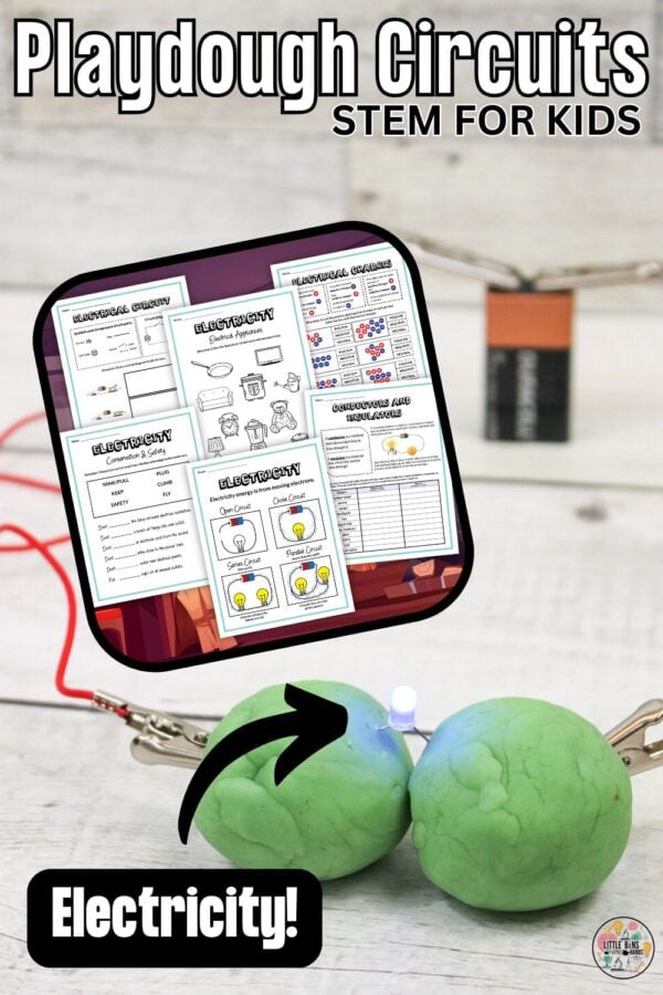 Conductive Playdough Circuits - Little Bins for Little Hands