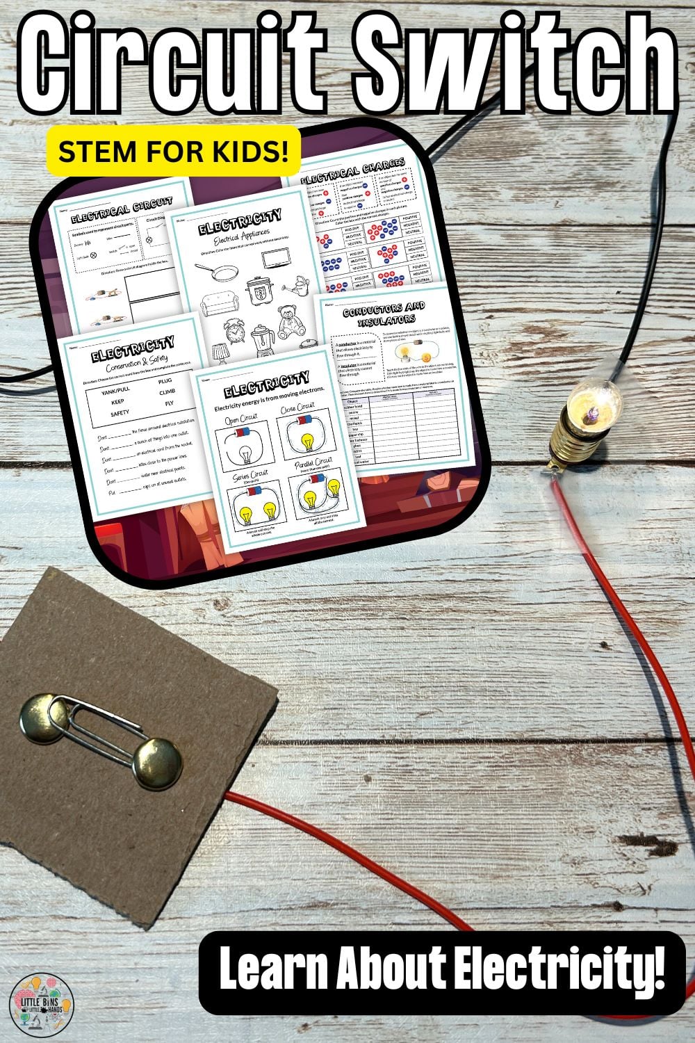 DIY Circuit Switch for Kids STEM