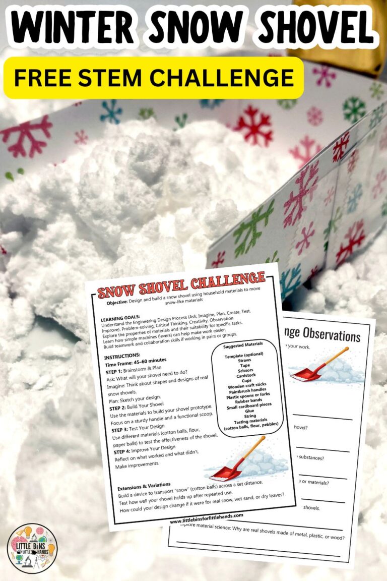 Snow Shovel STEM Challenge