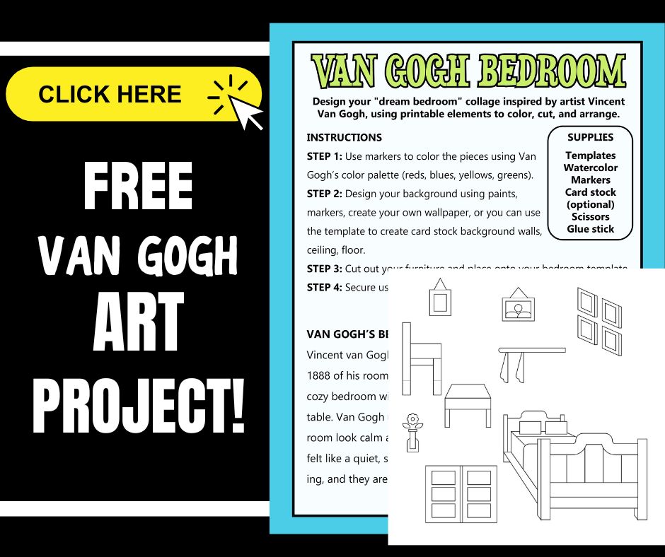 Van Gogh Bedroom Art Project