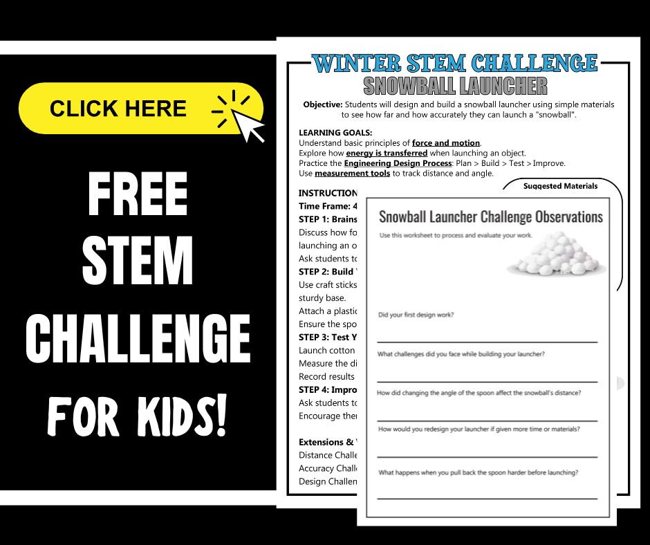 Snowball Launcher STEM Challenge