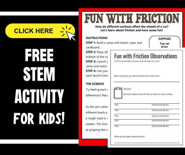 Friction Science Experiment - Little Bins for Little Hands