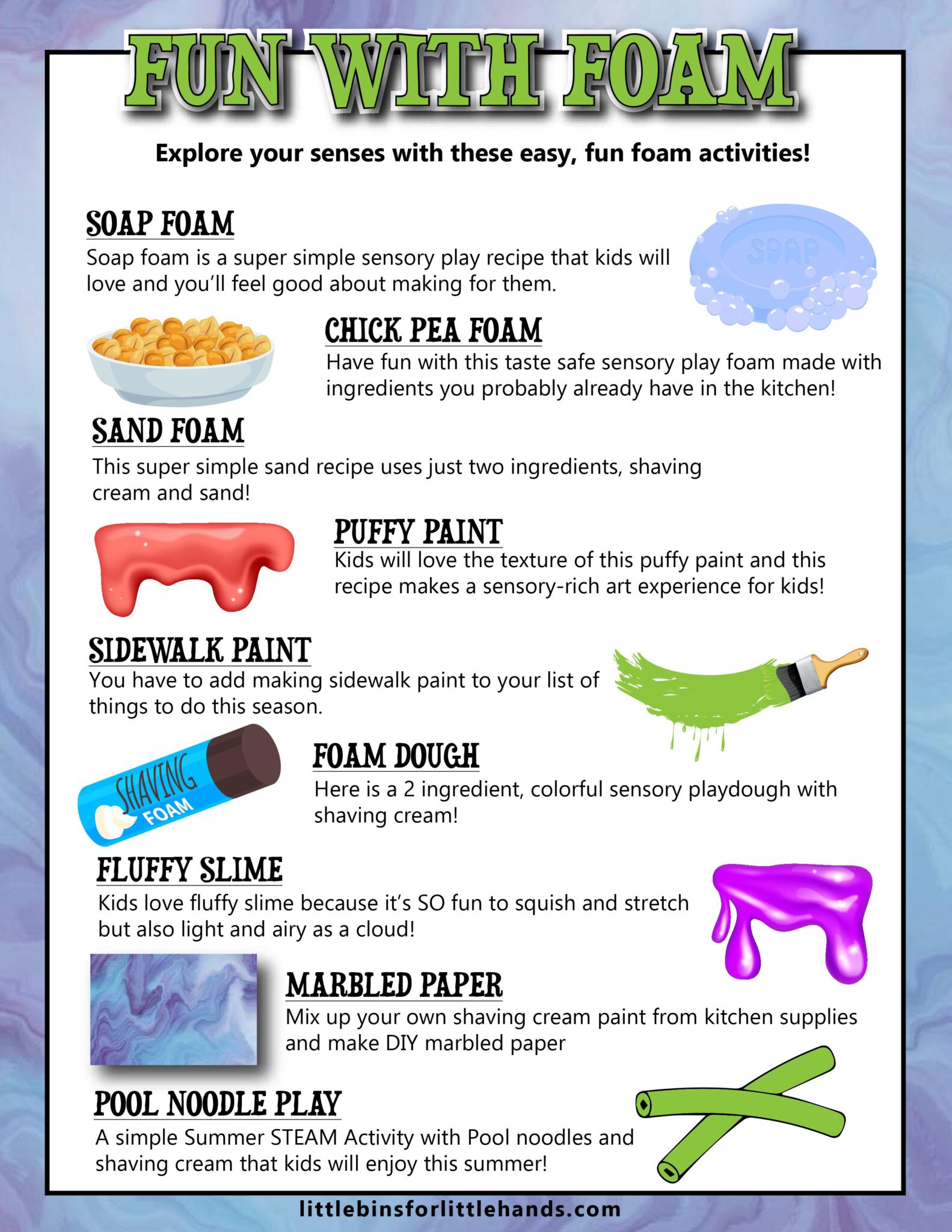 Soap Foam Sensory Play for Kids