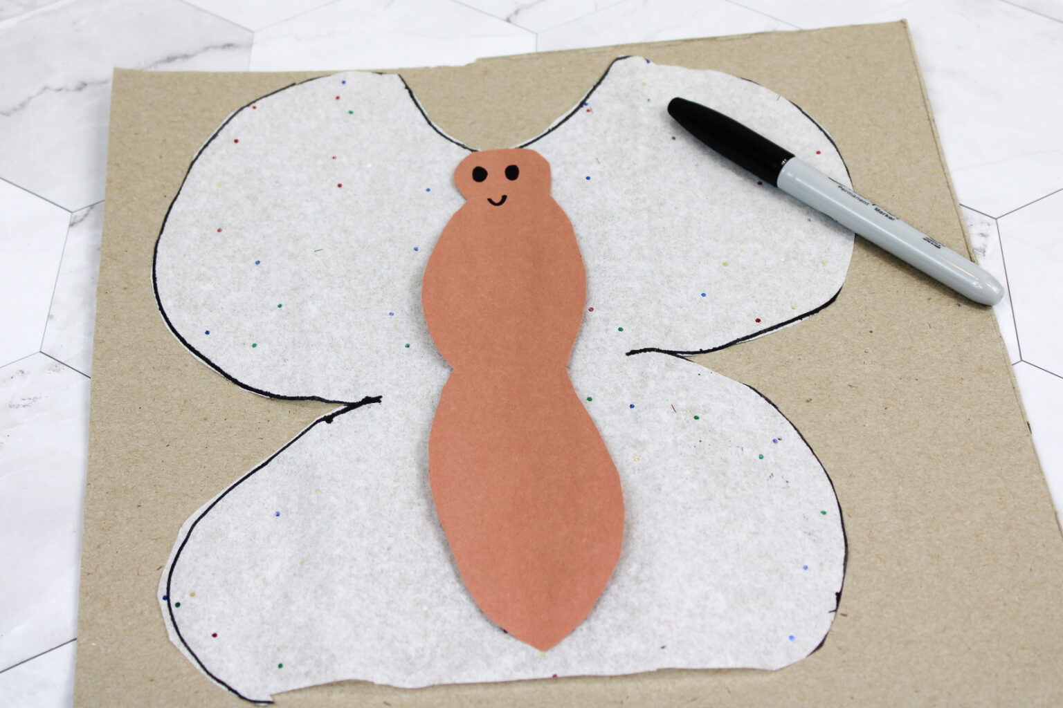 Static Electricity Butterfly Experiment