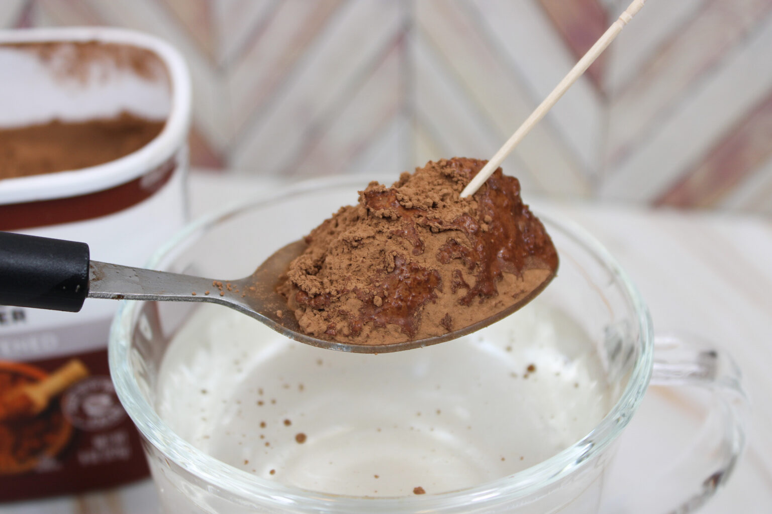 Cocoa Hydrophobia Experiment - Little Bins for Little Hands