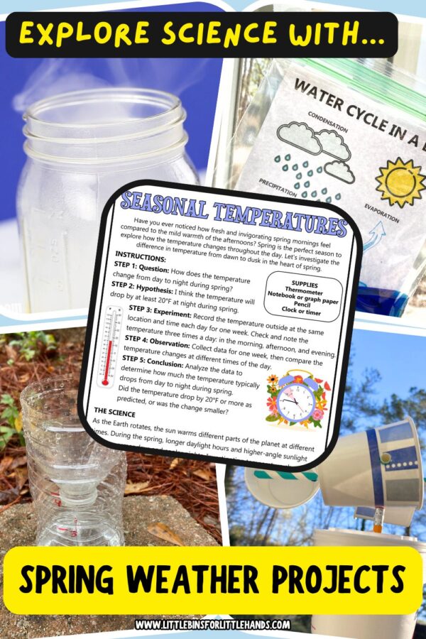 Spring Weather Science Experiments