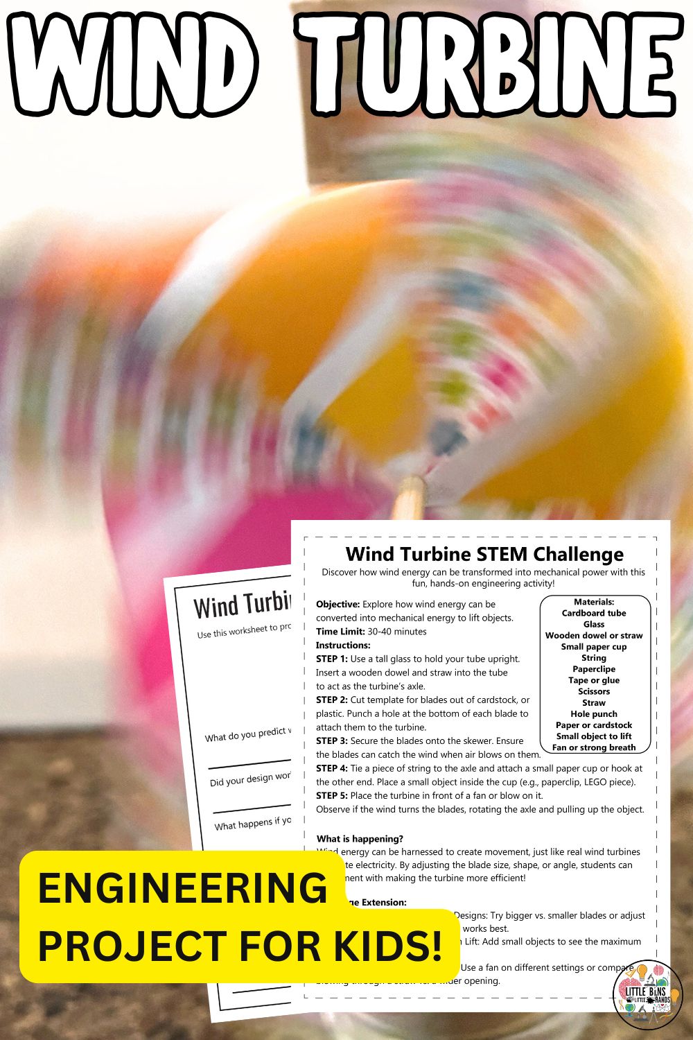 DIY Wind Turbine Engineering Project