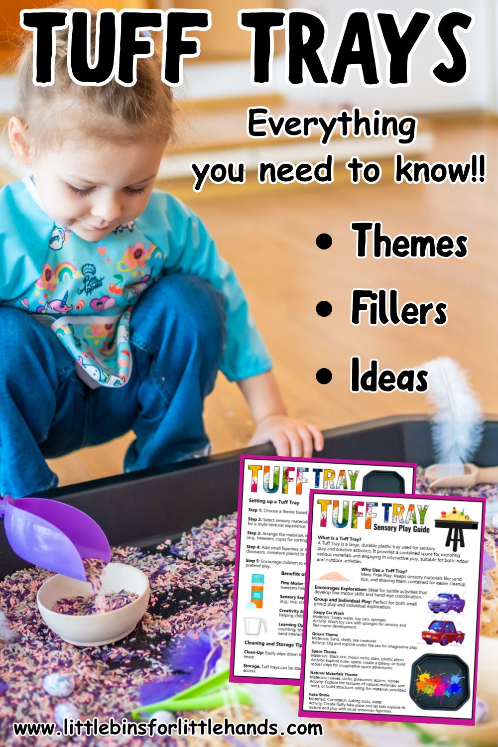 Tuff Tray Sensory Play Ideas for Kids: Fun Themes & Activities