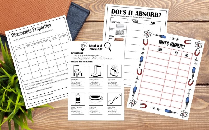 Free Printable Science Worksheets for Kids