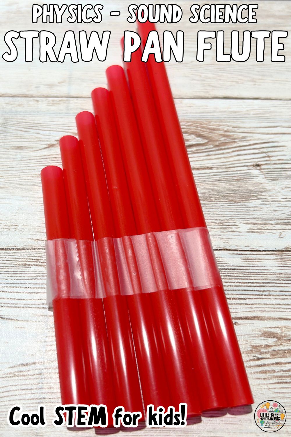 Straw Flute Science Experiment for Kids – Explore Sound and Pitch