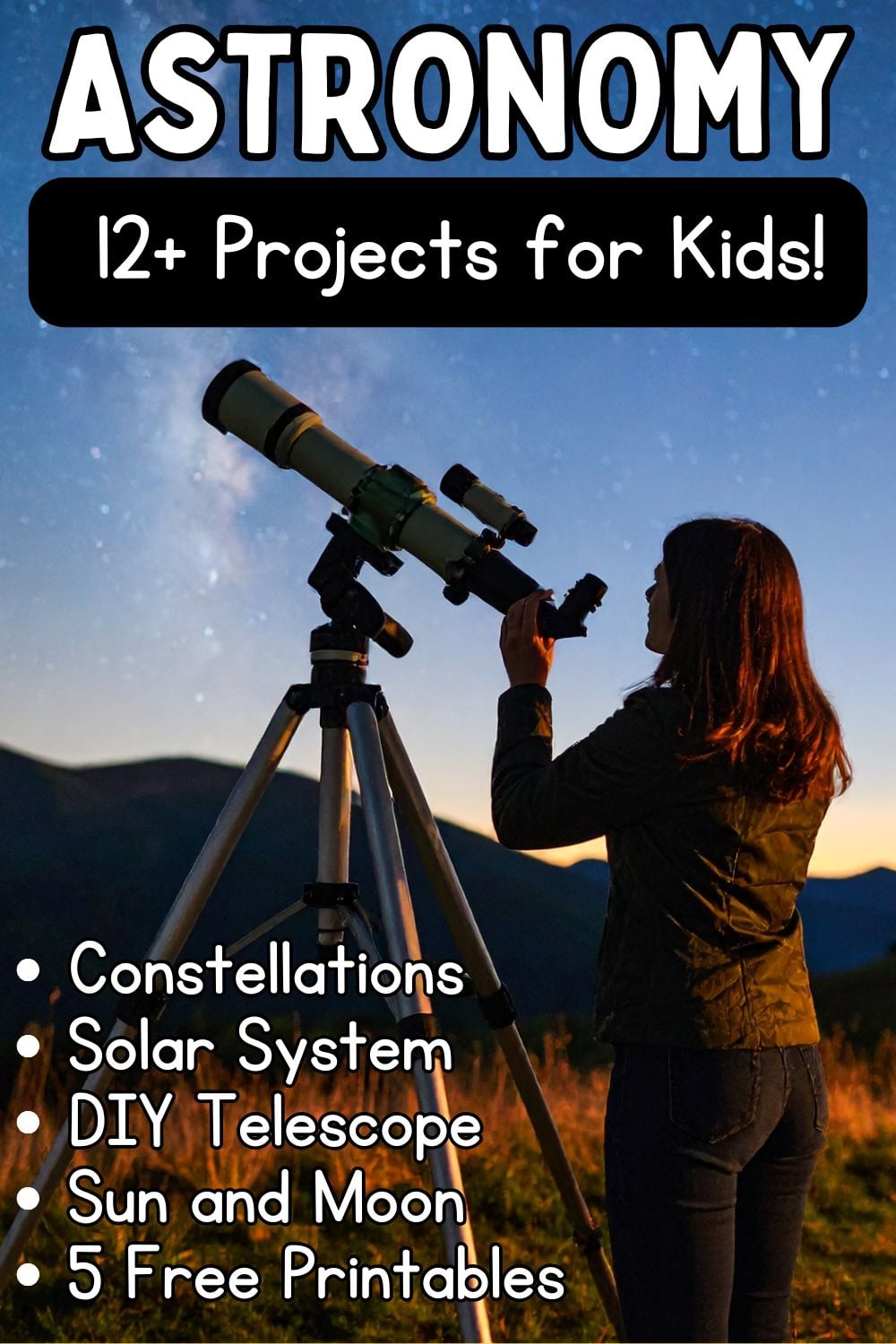 Astronomy Projects for Kids | Fun Space Science Activities