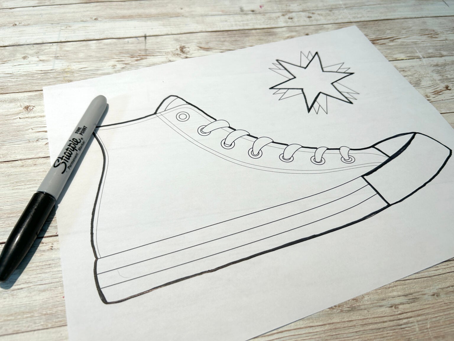 Pop Art Shoe Project for Kids | Roy Lichtenstein Art Lesson
