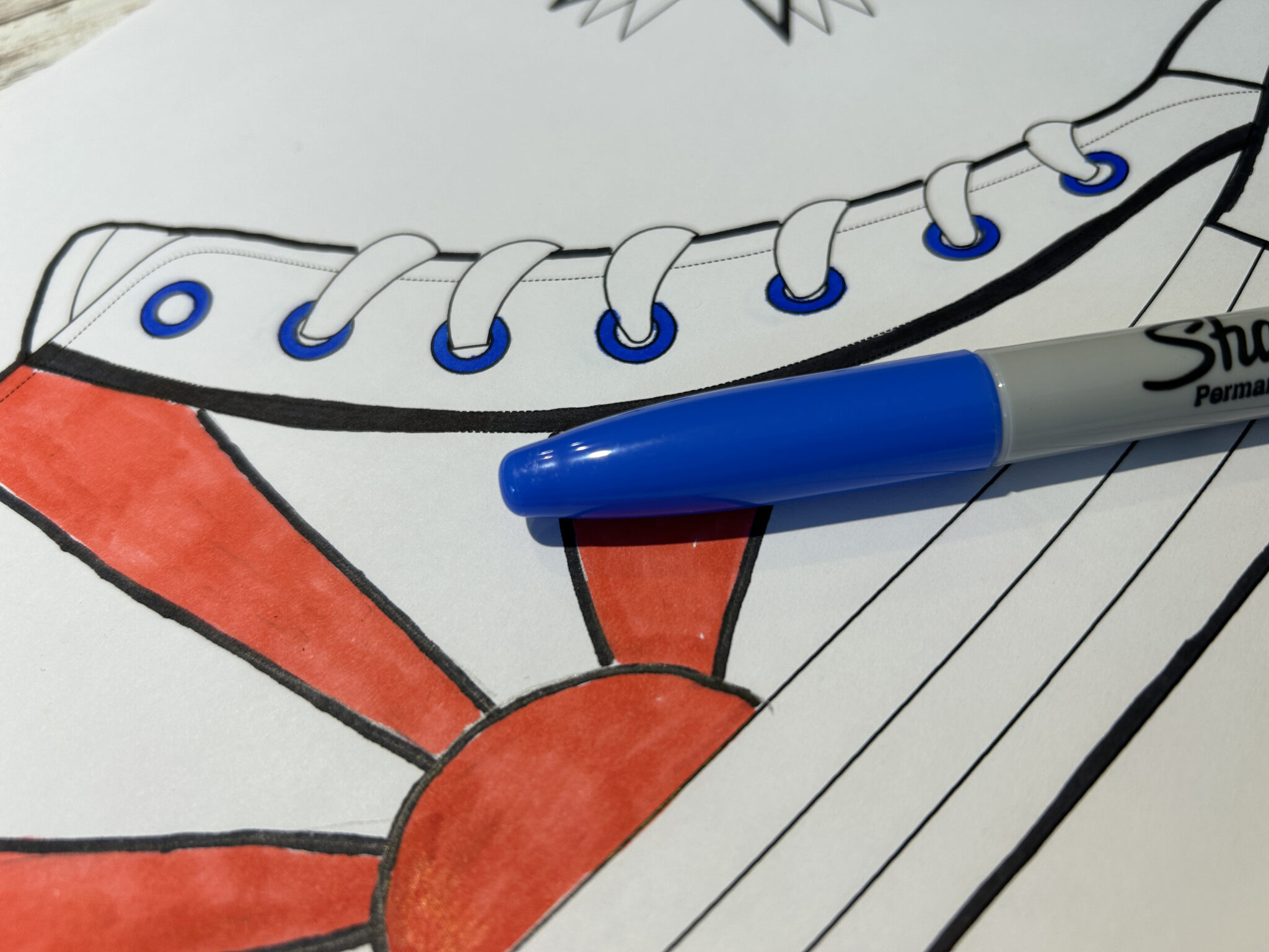 Pop Art Shoe Project for Kids | Roy Lichtenstein Art Lesson