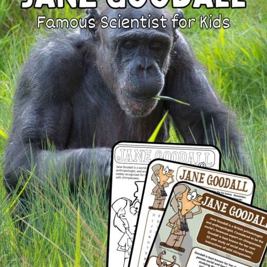Jane Goodall Activities for Kids | Mini Science Pack