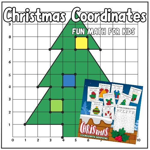 Christmas Coordinate Graphing Worksheets (Free Printable)