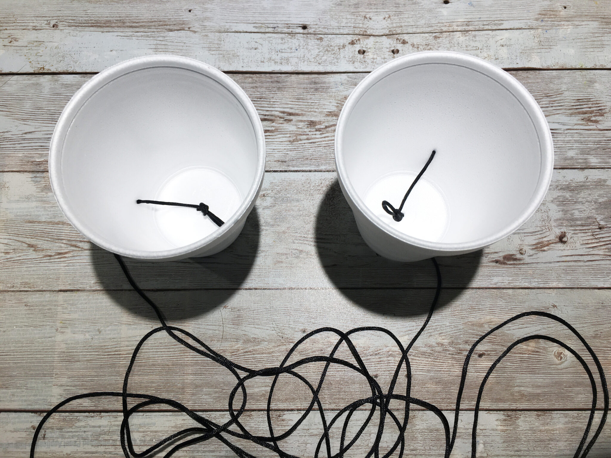 Cup and String Telephone Sound Science Experiment