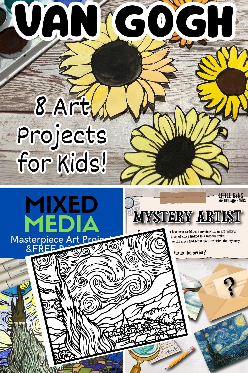 Vincent van Gogh Art Projects for Kids (K–4)