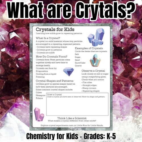 What Are Crystals? | Chemistry for Kids