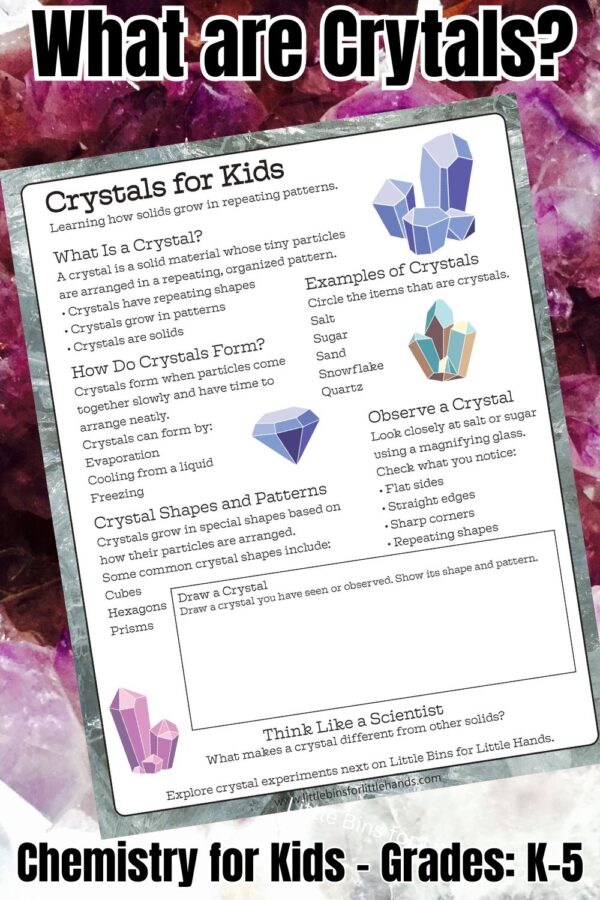 What Are Crystals? | Chemistry for Kids
