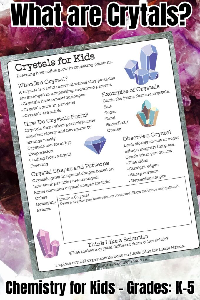 What Are Crystals? | Chemistry for Kids
