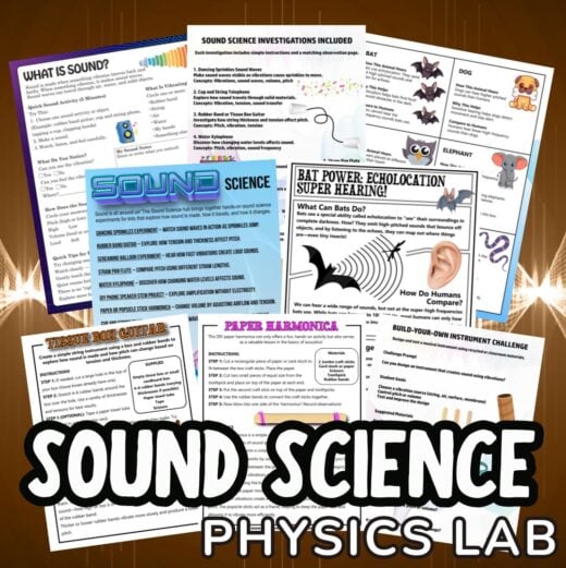 Sound and Vibrations Experiments for Kids (Easy Sound Science)
