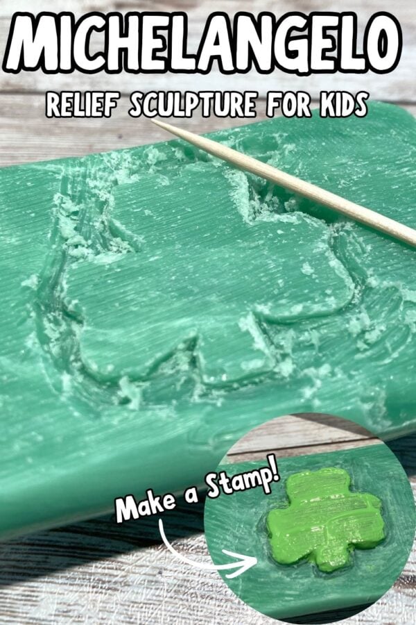 Michelangelo Soap Carving for Kids (Easy Relief Sculpture Project)
