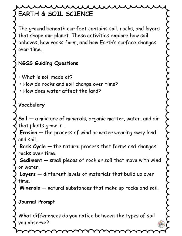 Spring Science Activities for Kids (Ready-to-Use Lessons & Printables)
