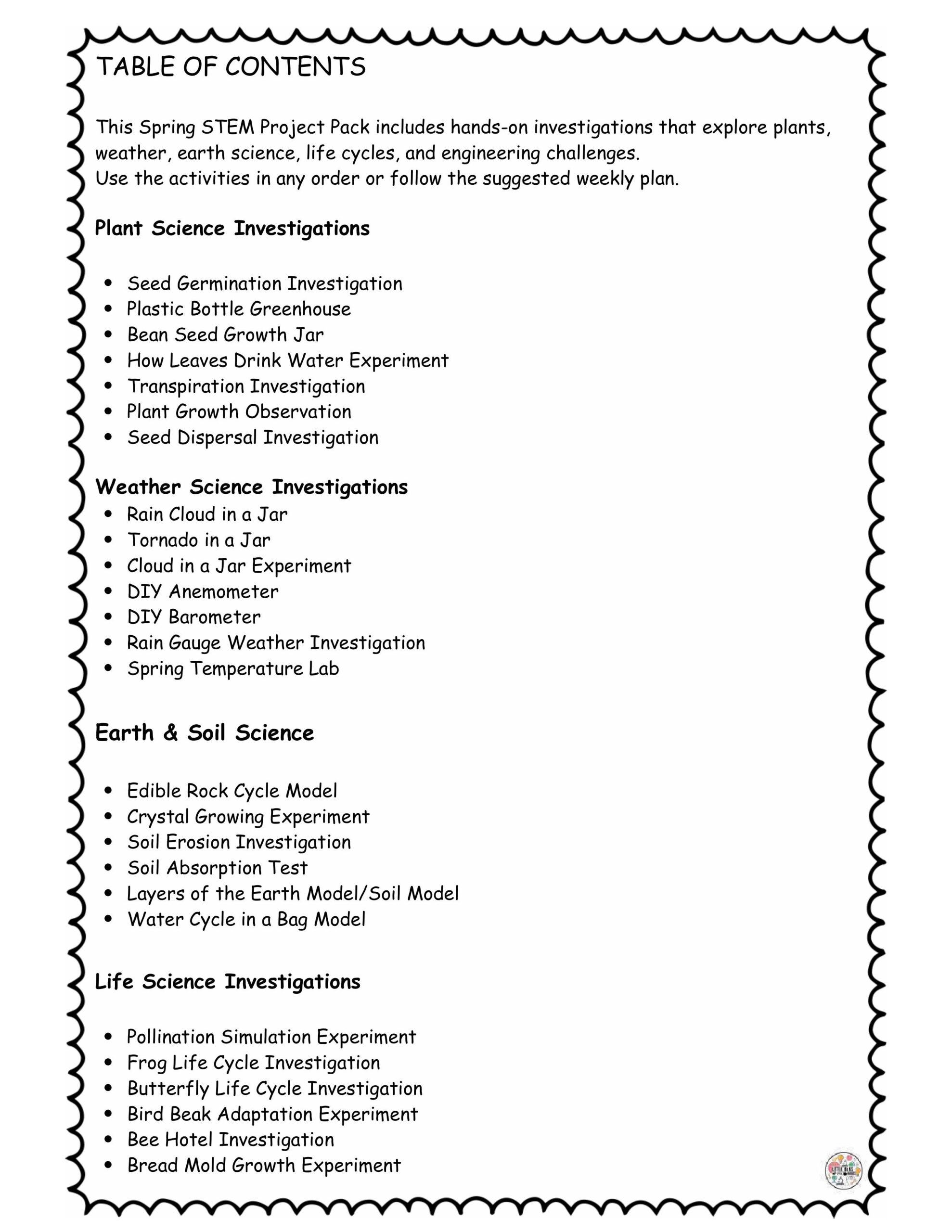 Spring Science Activities for Kids (Ready-to-Use Lessons & Printables)