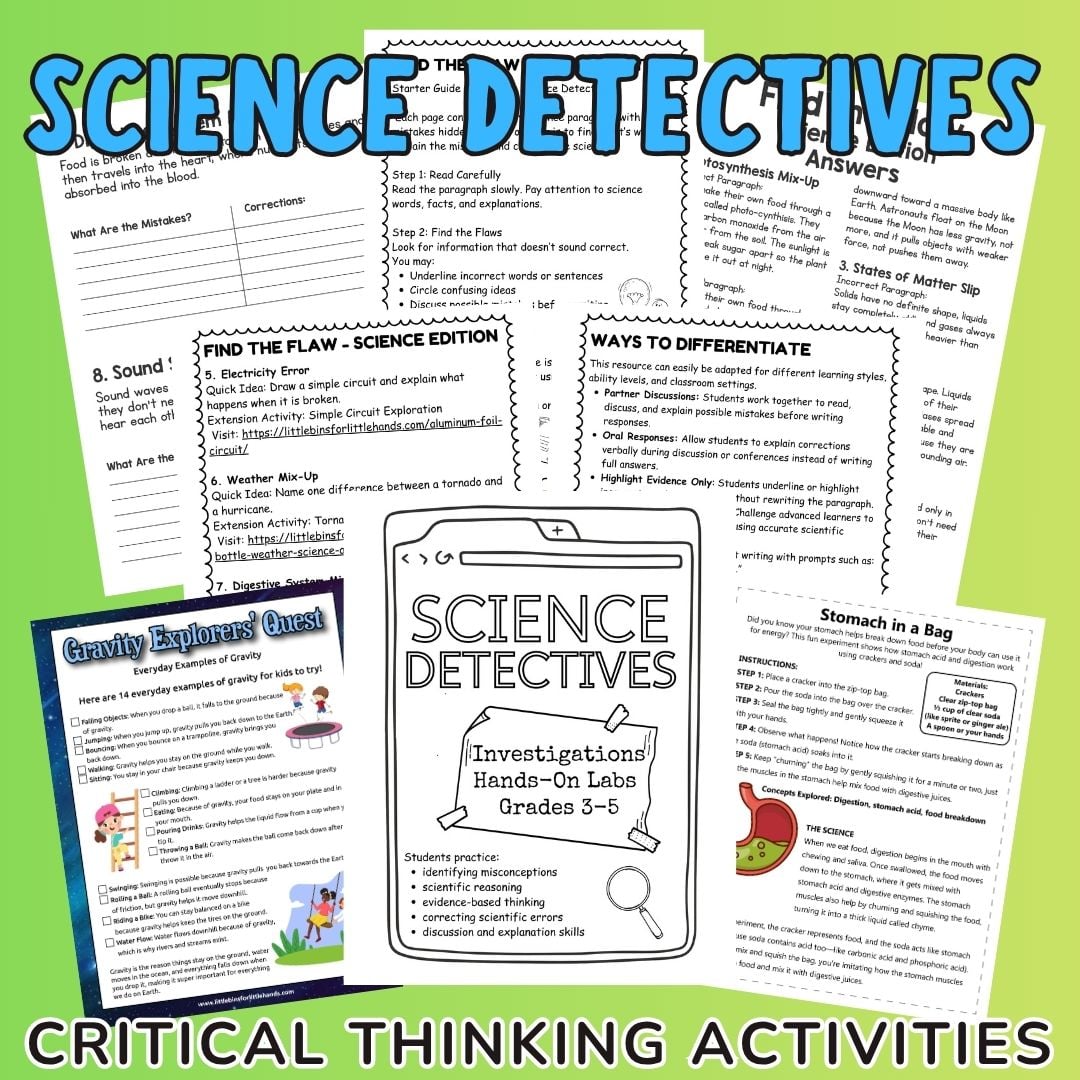 Science Activities Archives - Little Bins for Little Hands